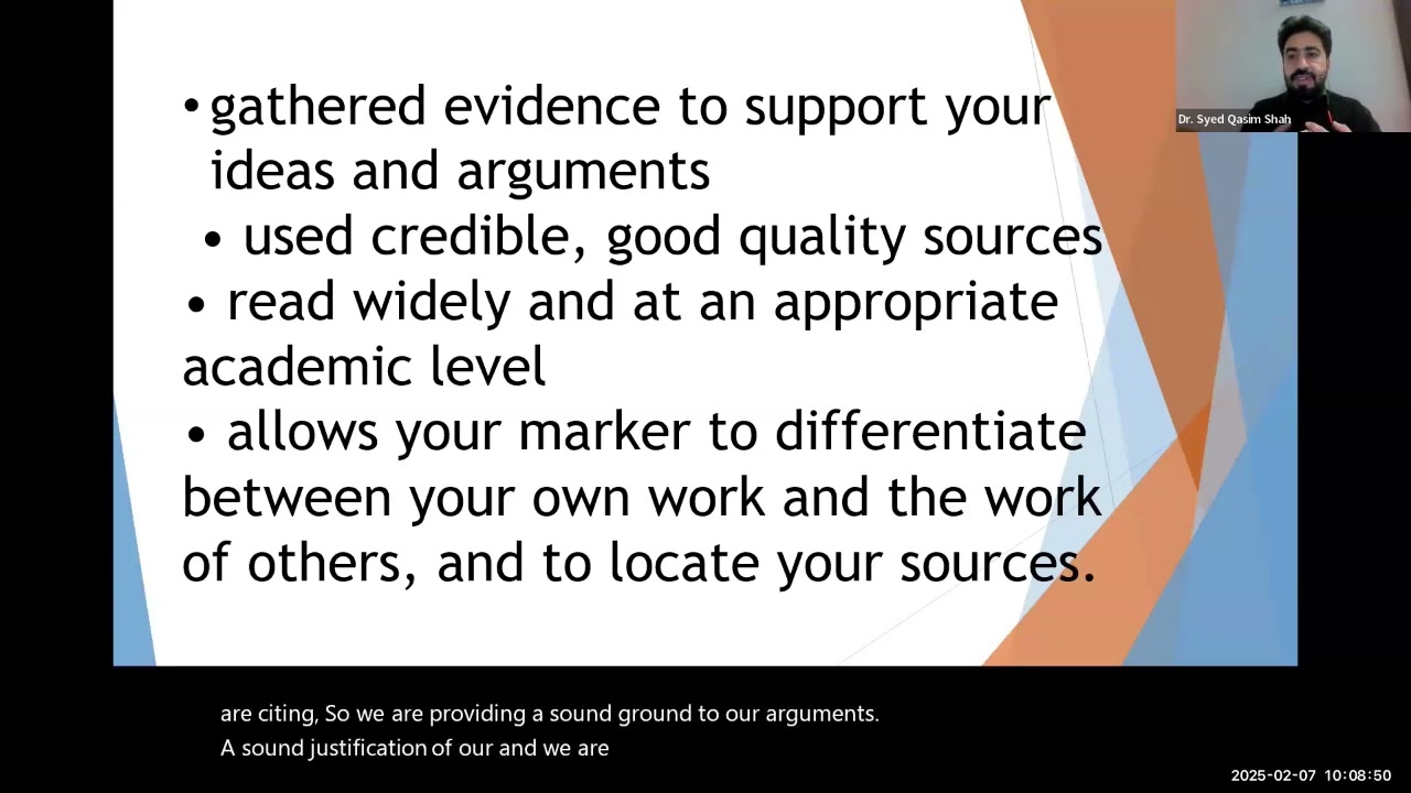 Reference Management With EndNote by Syed Qasim S - MyAIU TV